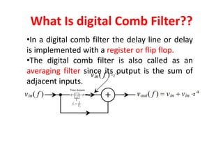 Presentation1 comb filter | PPT
