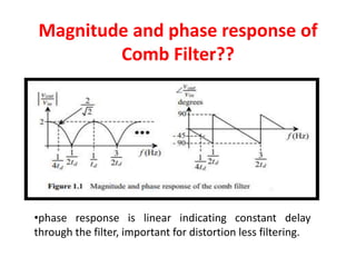 Presentation1 comb filter | PPT