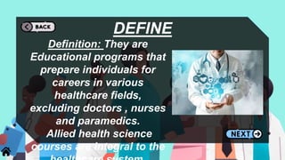 Presentation The Evolution of Allied Health Sciences .pptx