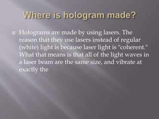 Hologram | PPTX
