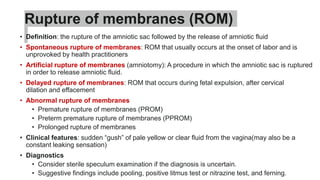 Normal Labor and delivery , brief lecture | PPTX