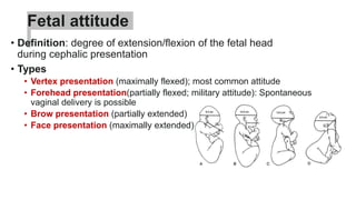 Normal Labor and delivery , brief lecture | PPTX