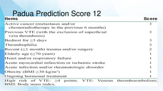 Thromboembolism, venous thromboembolism (VTE) | PPTX