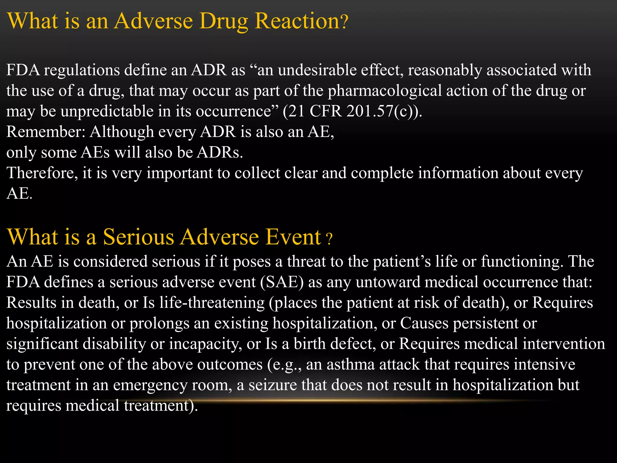 Clinical research : Drug regulatory affairs and Pharmacovigilance. | PPTX