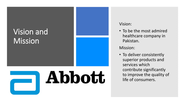 competitive analysis of Abbott company. | PPTX