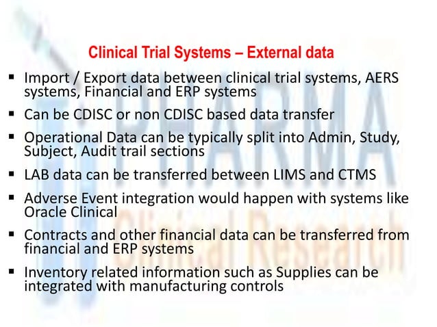 Clinical Trial Management Systems | PPTX | Computer Software and ...