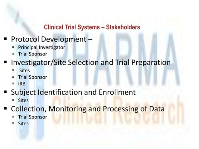 Clinical Trial Management Systems | PPTX | Computer Software and ...