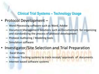 Clinical Trial Management Systems | PPTX