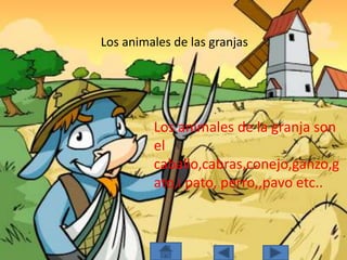 Los animales de la granja | PPTX