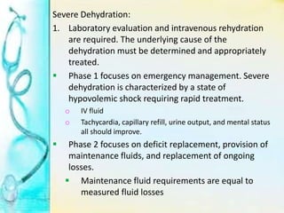 Presentation1 dehydration | PPTX