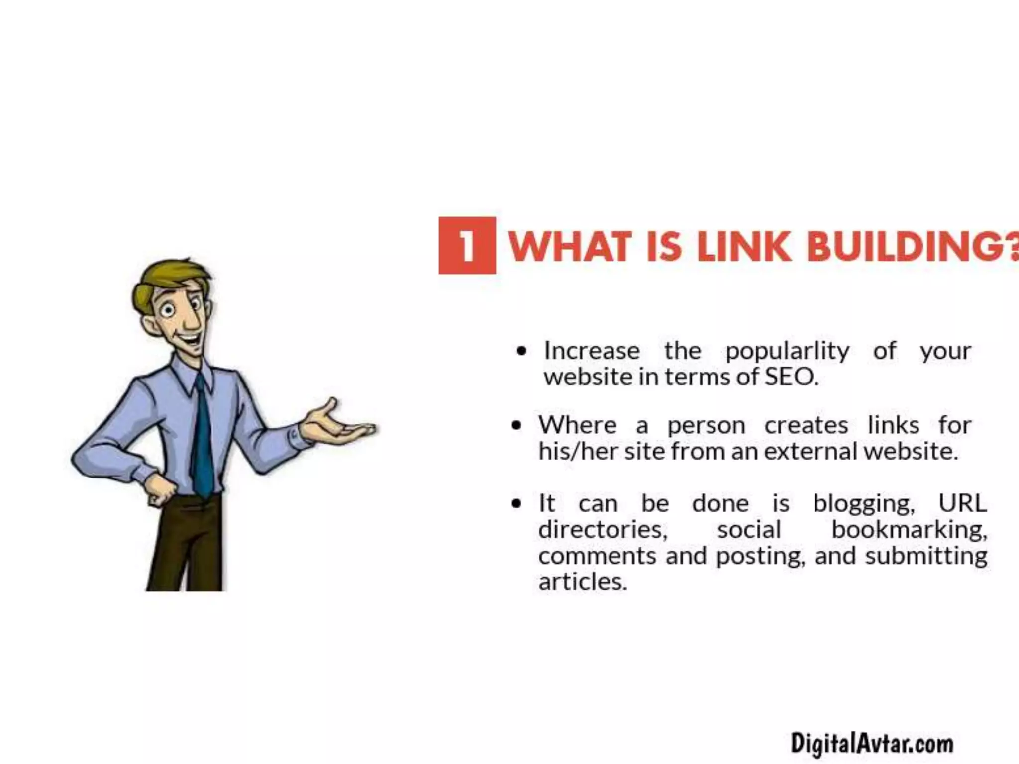How to create link building | PPTX | Social Networking | Internet