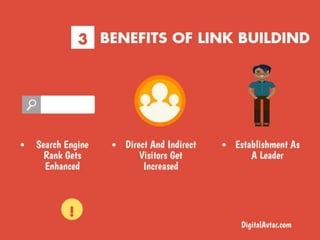 How to create link building | PPTX | Social Networking | Internet