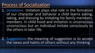 socialization | PPTX | Education