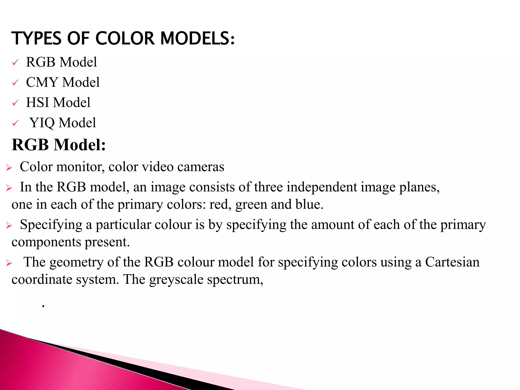 Color Image Processing | PPTX