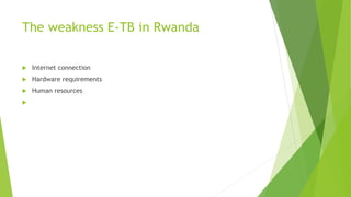 Presentation e-TB Manager | PPT