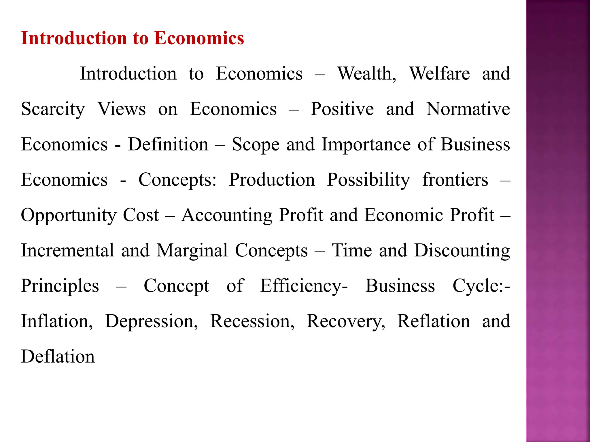 Presentation1 econo.pptx | Economy | Business and Finance