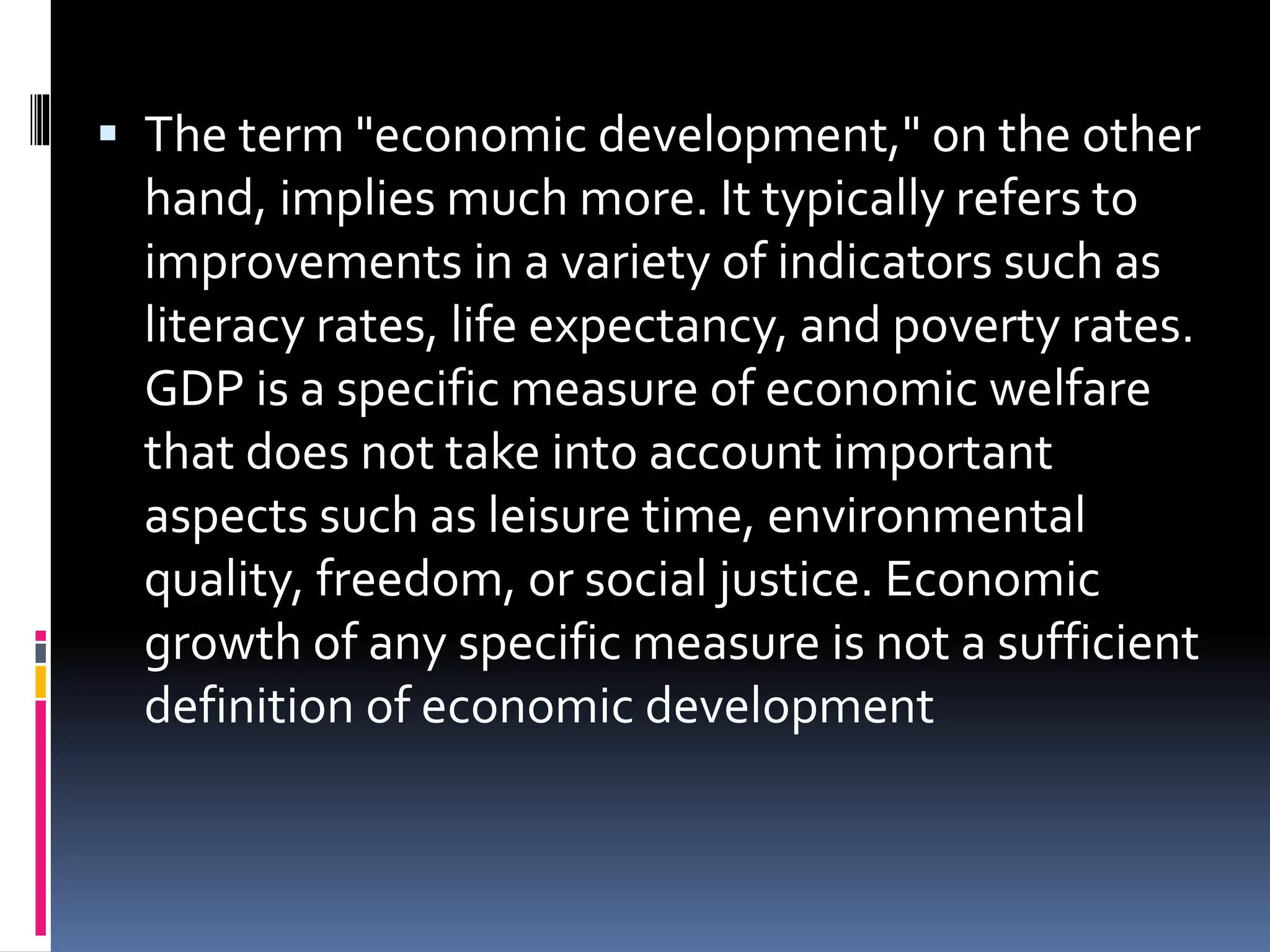 Economic Development | PPTX