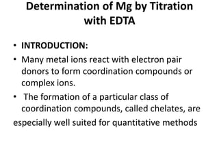 Presentation1 edta mg | PPTX