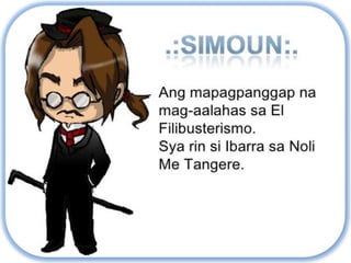 Simoun El Filibusterismo Chibi