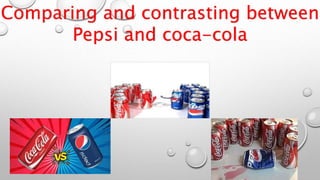 pepsi vs coca-cola | PPT