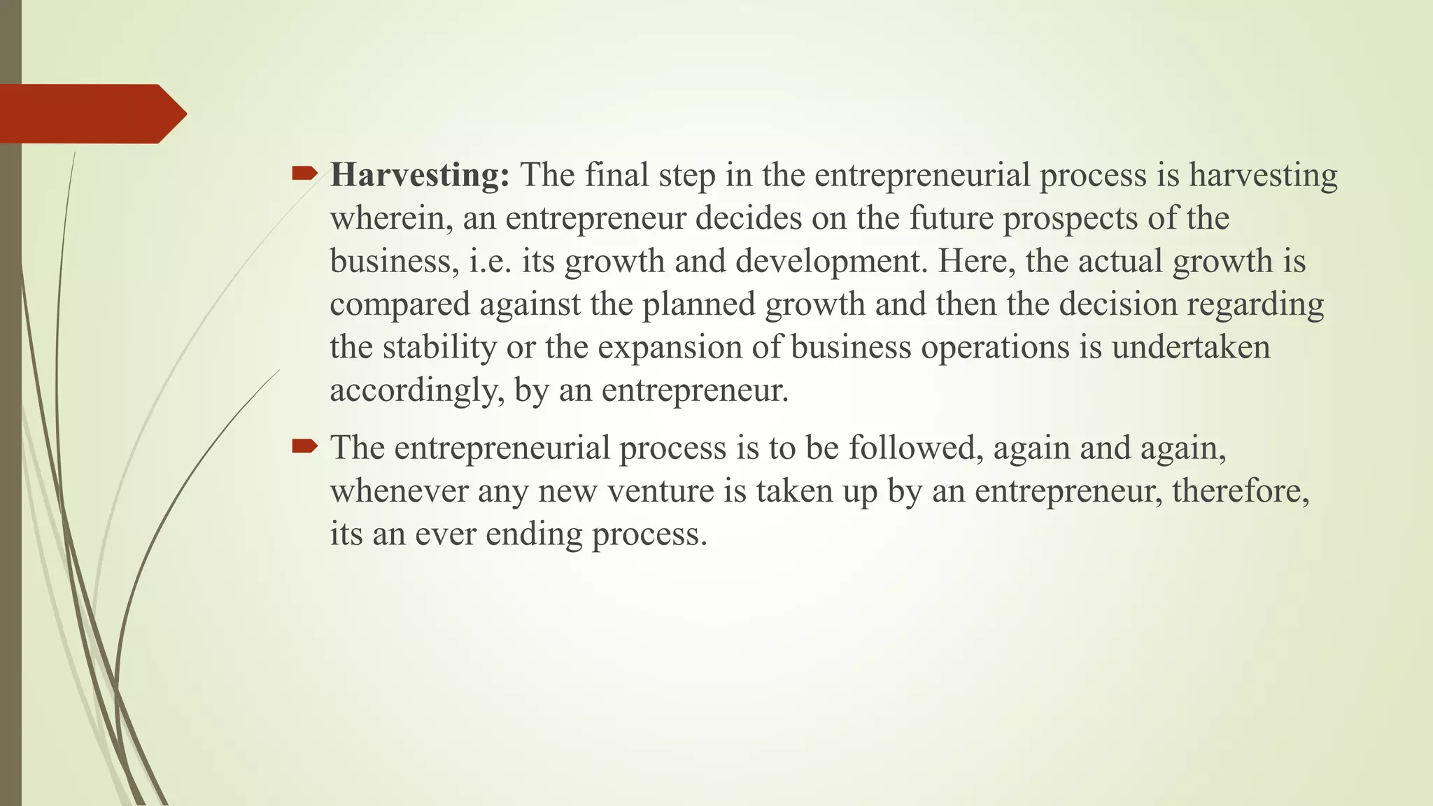 Concept need and process in entrepreneurship development and Role of ...