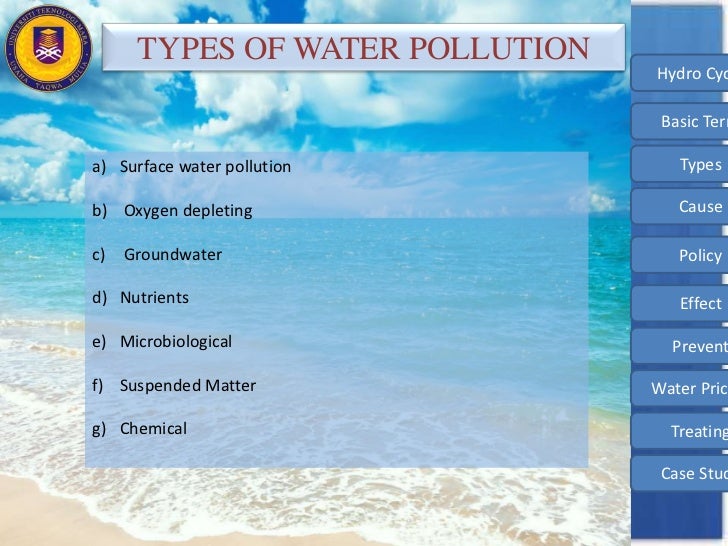 Water Pollution