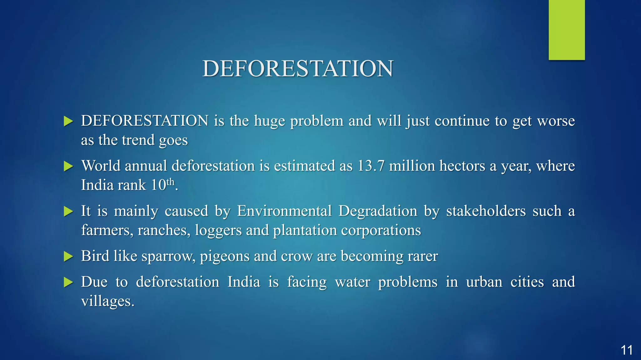 Enviromental issue in india | PPTX