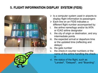 Logistic: Airport Equipment And Facilities | PPTX