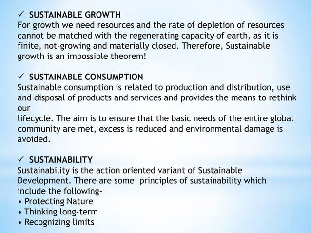 Equitable Use Of Sustainable Lifestyle | PPTX