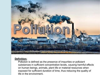 Presentation1 POLLUTION | PPTX | Indoor Environmental Quality | Home ...