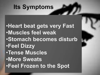 Presentation1 fear | PPT