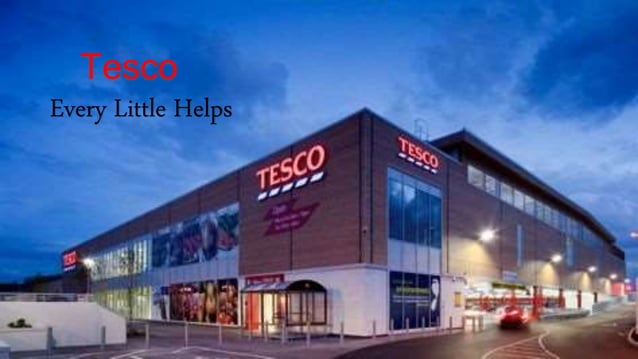 Tesco case study | PPTX