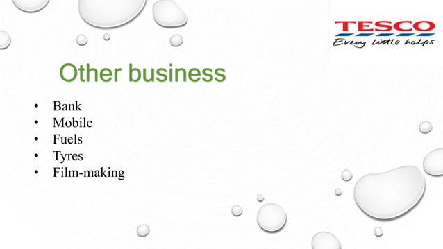 Tesco case study | PPTX