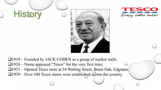 Tesco case study | PPTX
