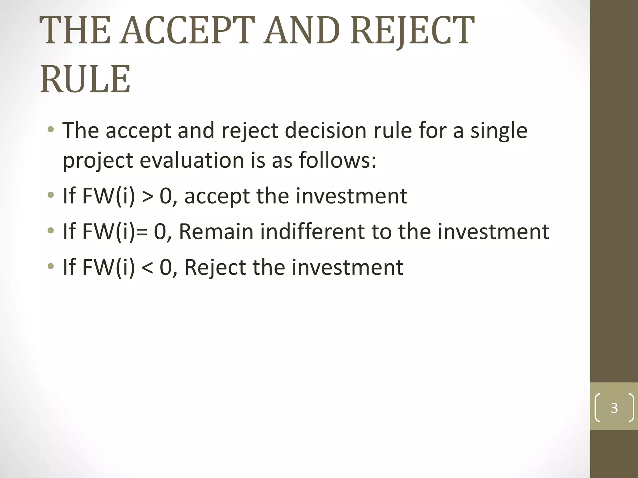 Future Worth method | PPTX