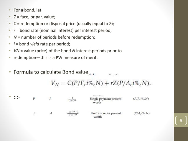 Future Worth method | PPTX | Stocks and Bonds | Personal Investing
