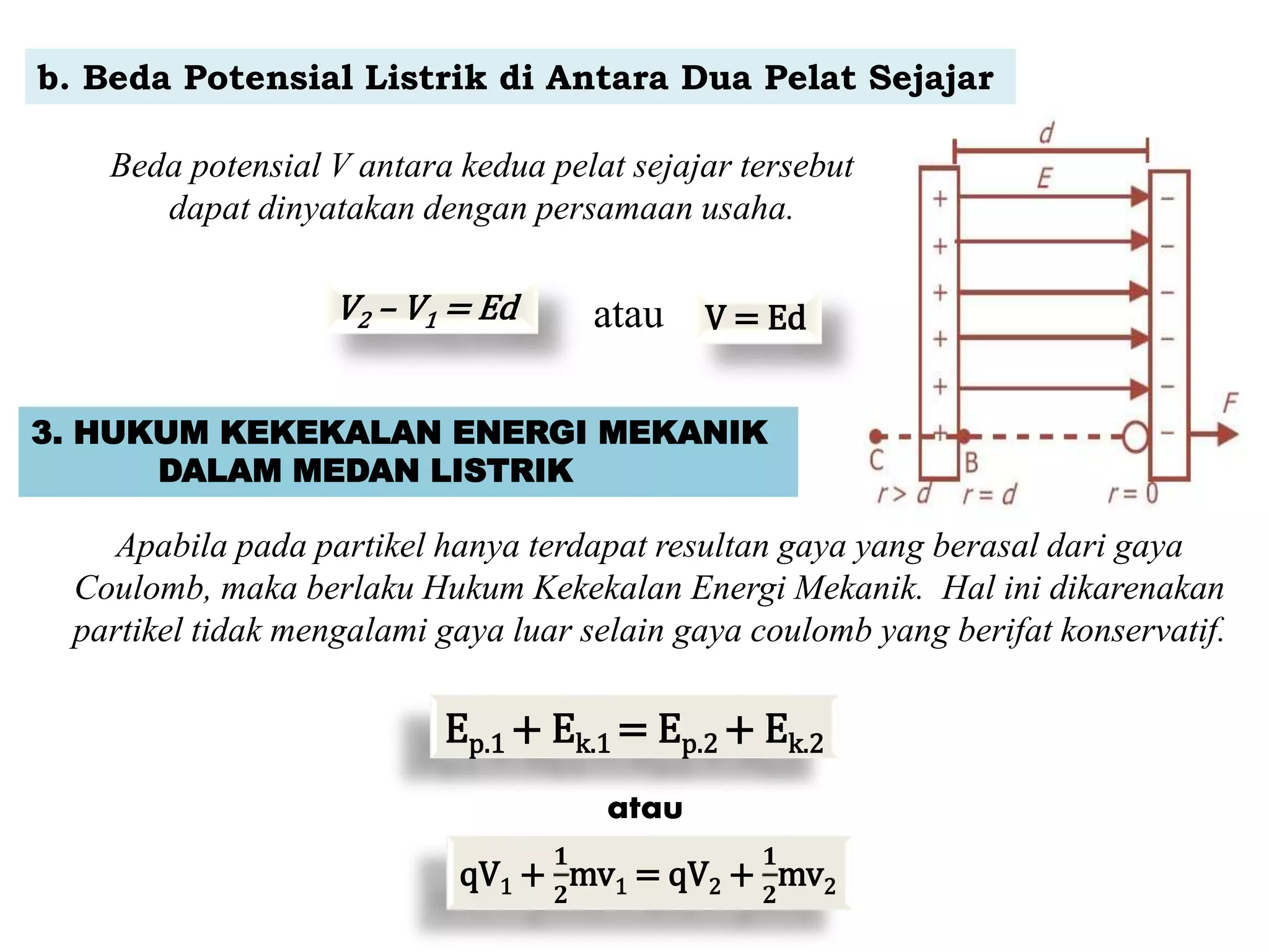 Powerpoint Hukum Gauss & Energi Potensial Listrik dan Potensial Listrik | PPT