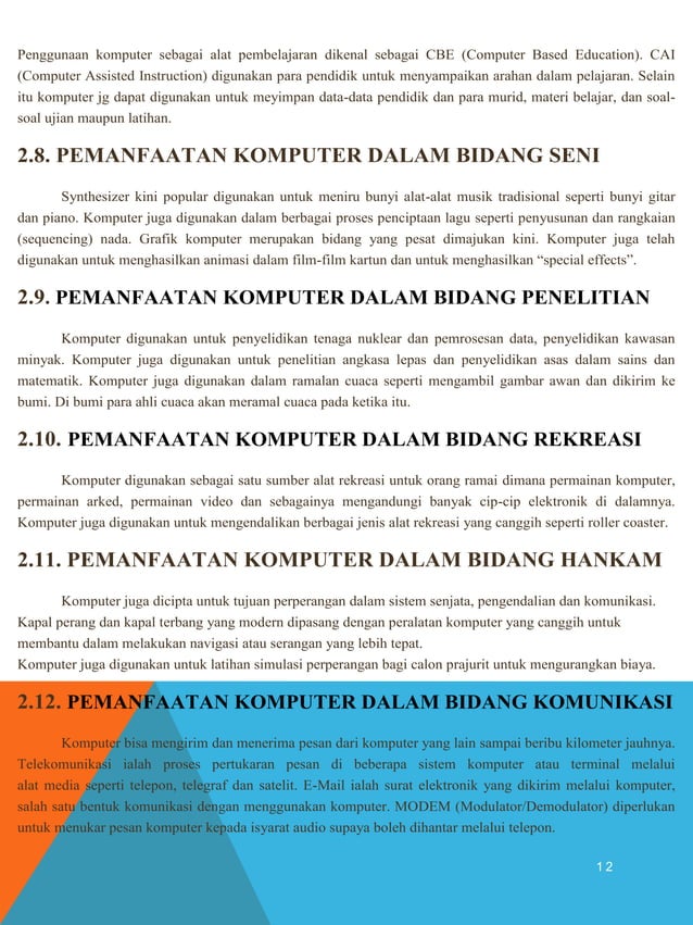perkembangan komputer dan pengaruhnya terhadap masyarakat | PPTX