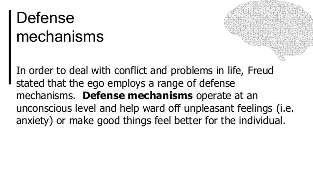 Psychoanalysis and Defense Mechanisms