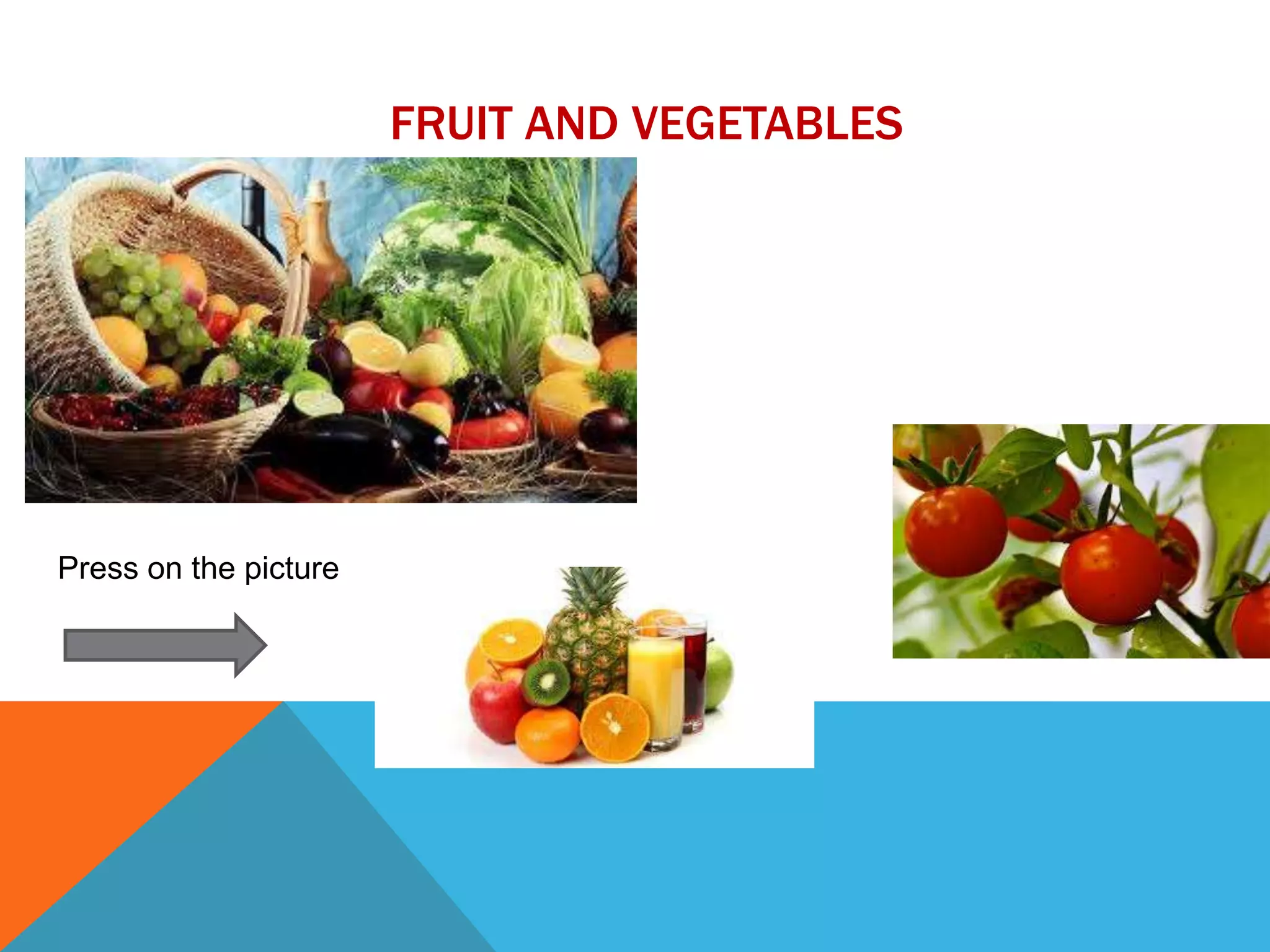 Fruit and Vegetables | PPTX