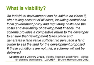 Viability Session 1: An Introduction to viability (including ...