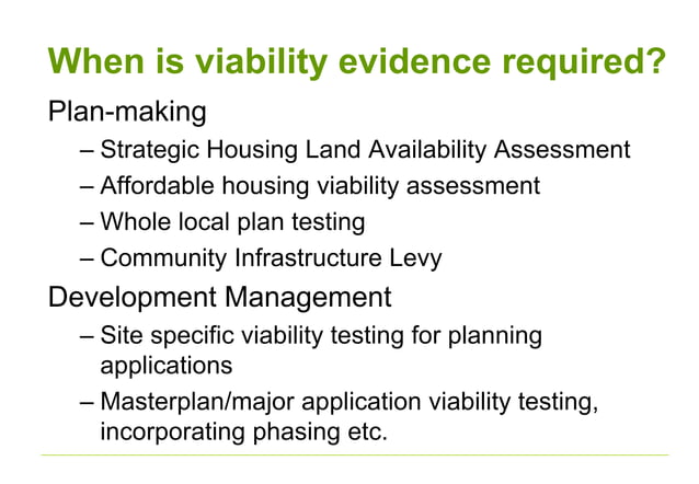 Viability Session 1: An Introduction to viability (including ...