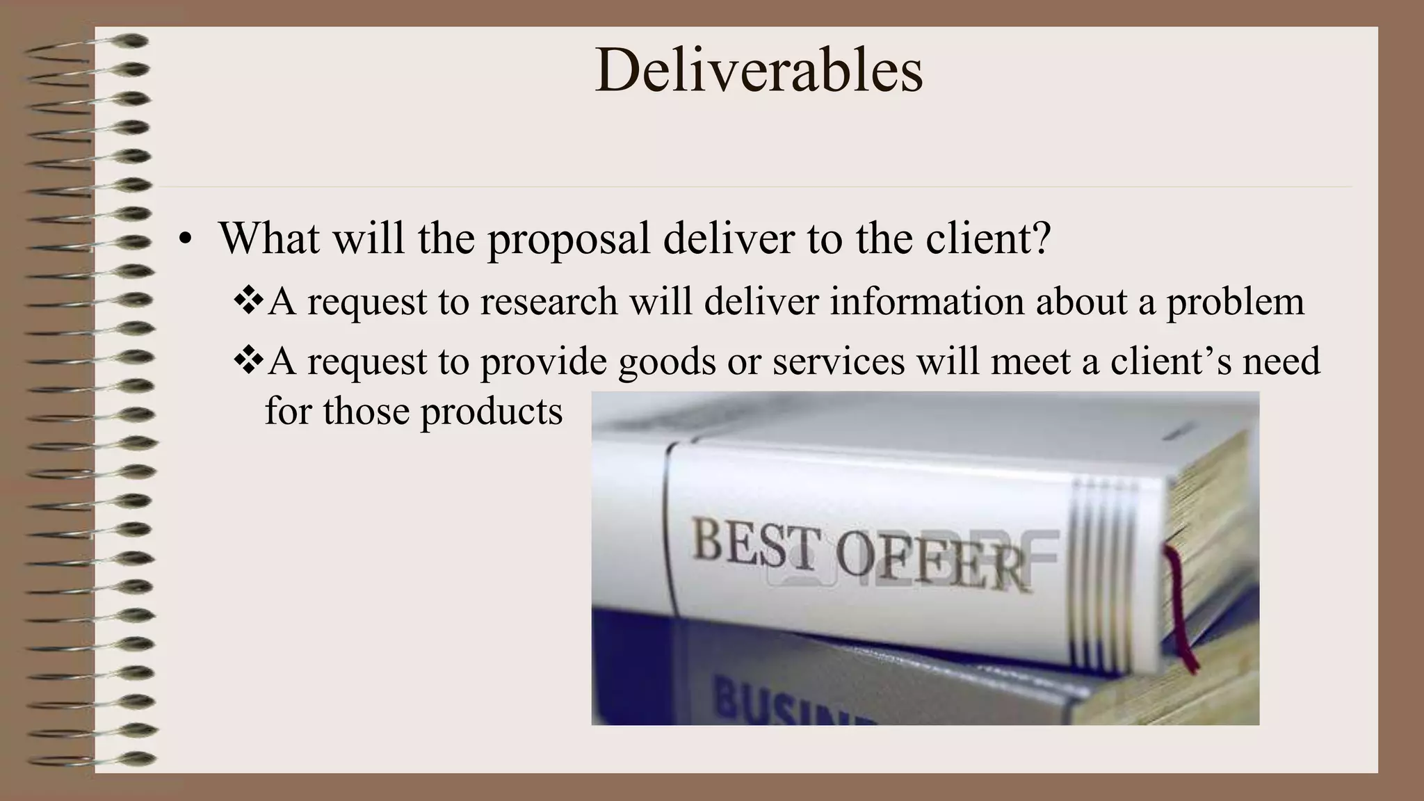 Presentation on proposal and persuasive | PPTX