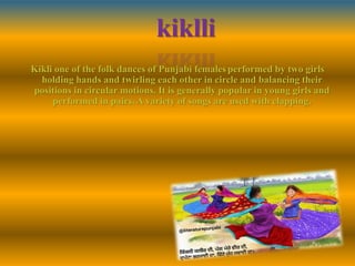 punjabi culture in folk dance in punjab | PPTX