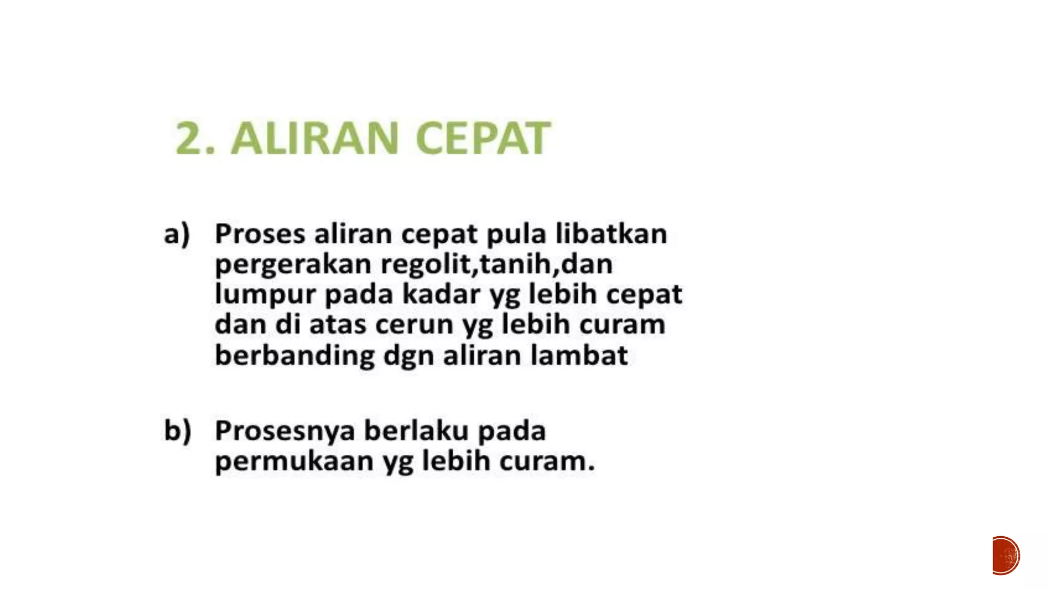 Proses pergerakan jisim dan hakisan | PPTX