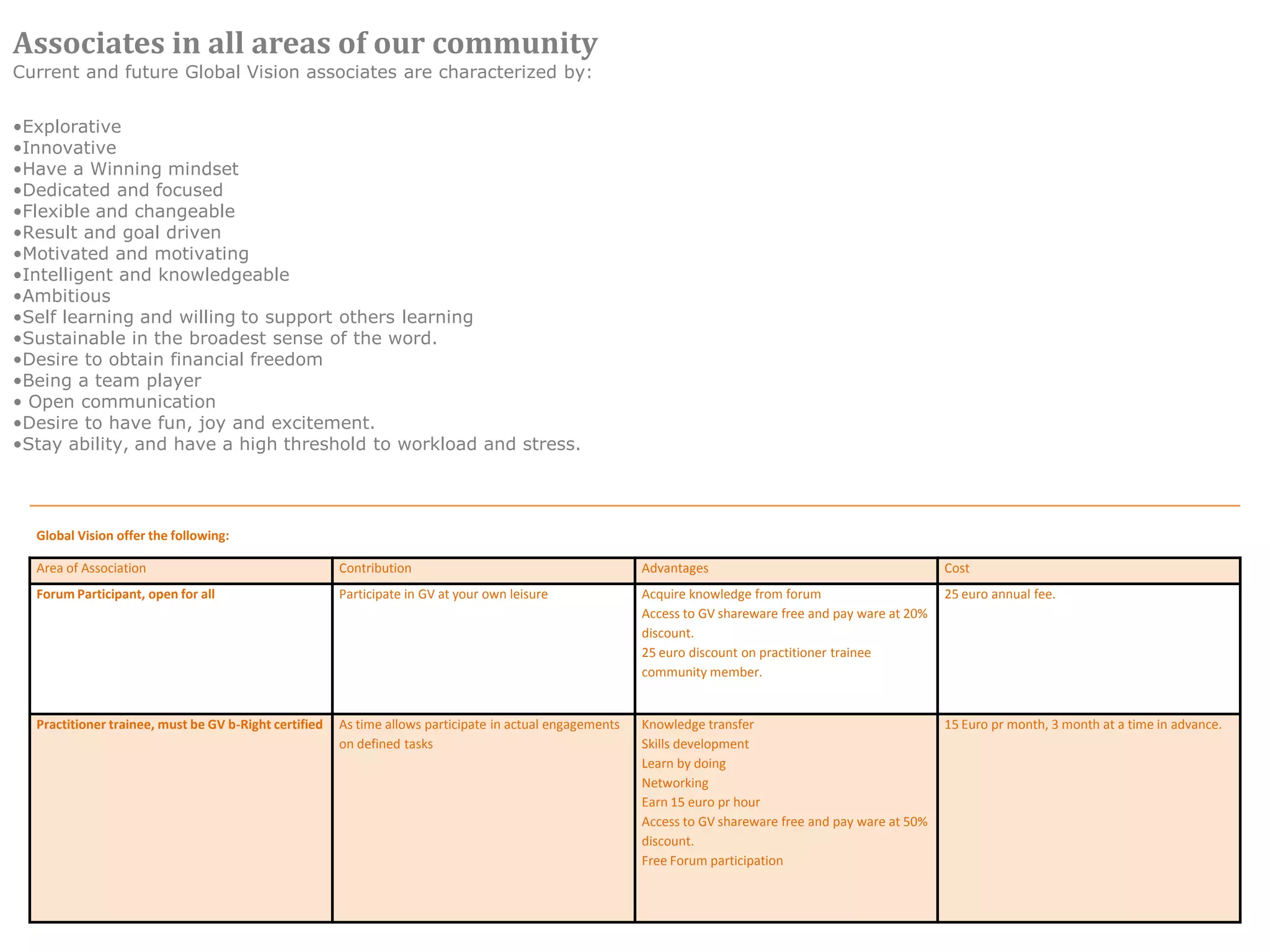 Presentation of Global Visions (2) | PPTX