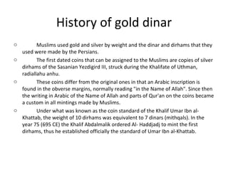Gold dinar | PPT