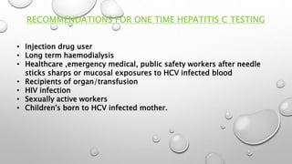 hep c guidelines 2018 | PPT