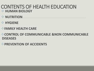 health education | PPTX