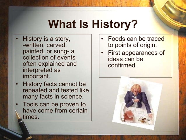 History, Science and Trade | PPT